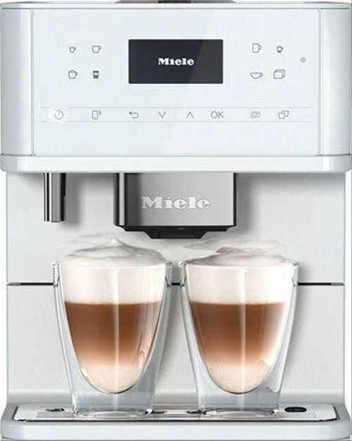 Отдельностоящая кофемашина Miele CM6160 lows белый