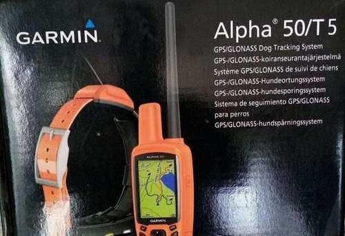 Garmin alpha 50 с ошейником t5