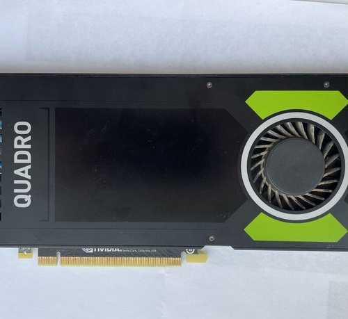 Профессиональная карта nvidia quadro p 4000