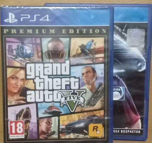 GTA5 Premium Edition Fifa 14(PS4)