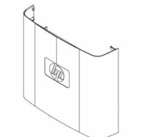 Крышка левая HP LJ M 1005 RC2-1025-000
