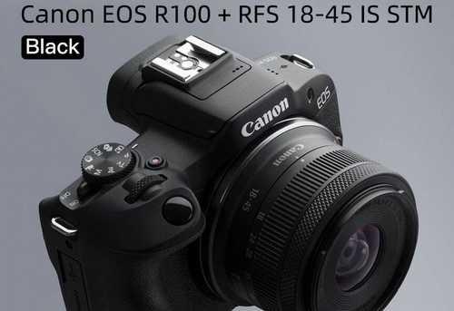 Canon eos R100 ki 18-45 MM