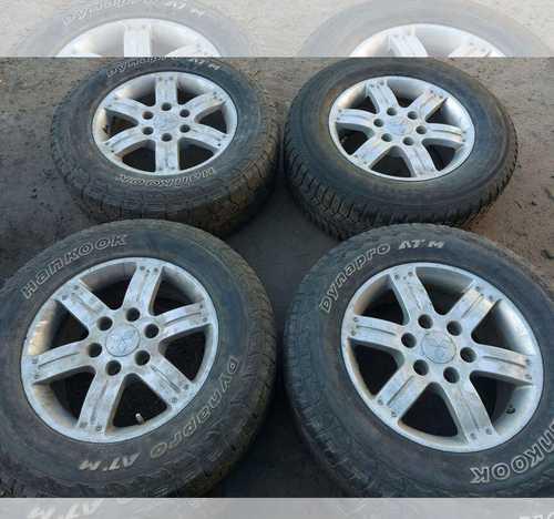 За всё. Mitsubishi Pajero L200 R17 6x139.7 265/65