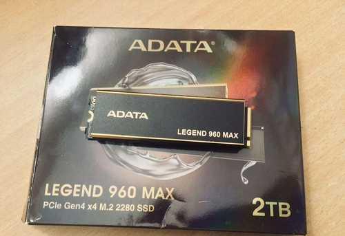 Диск для пк SSD M.2 Adata Legend 960 Max 2Тб