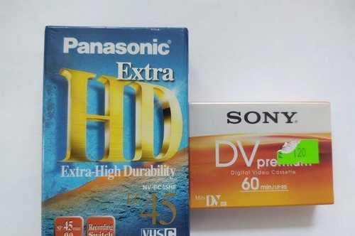 Видеокассеты mini dv и HD vhs