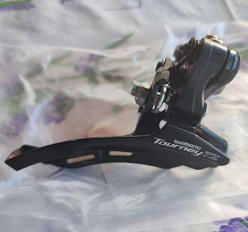 Передний переключатель shimano TZ500