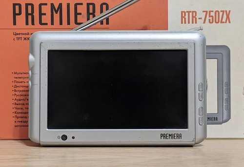Переносной телевизор Premiera RTR-750ZX