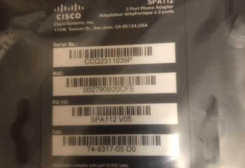 Cisco SPA-112