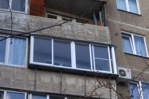 Холодное остекление балкона