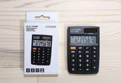 Калькулятор карманный citizen SLD-100NR