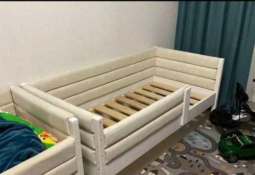 Кровать детская с мягкими бортами