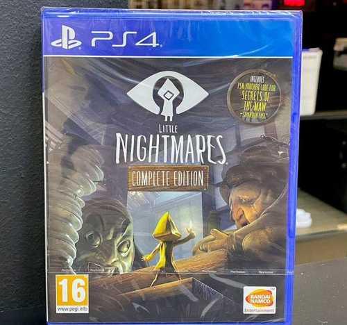 Little Nightmares Complete Edition (PS4) новый дис