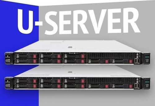 Сервер HPE DL360 G10 8S 6136 HiP 256G P408i-a 500W