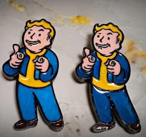 Значки Fallout Vault-Boy