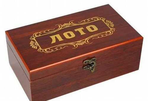 Русское лото Деревянные в подарочной коробке рлпк2