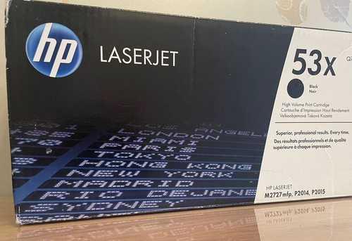 Картридж hp Laserjat 53x Q7553X