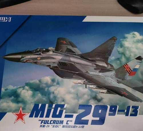 Сборная модель самолёта миг-29 в масштабе 1/48