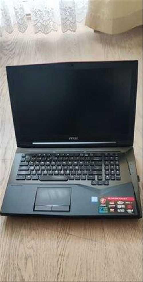 Игровой 4K ноутбук MSI GT75VR 7RE titan SLI