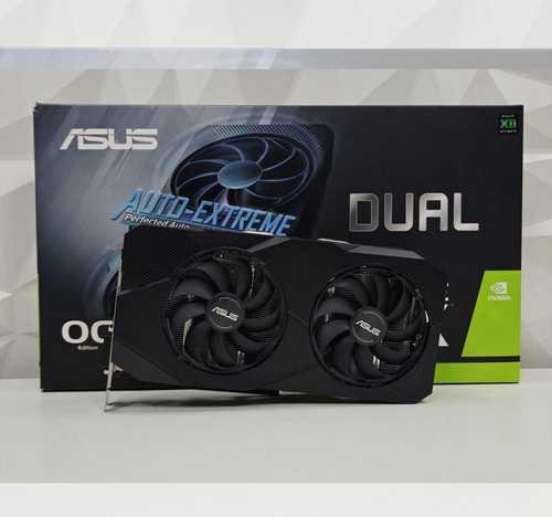 Видеокарта asus RTX 2060 6GB gddr6 dual