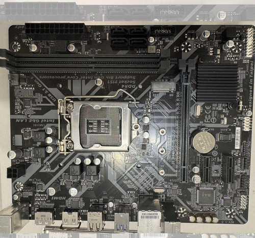 Материнская плата gigabyte H310M 1151