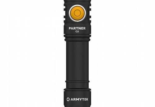 Фонарь Armytek Partner C2 Magnet USB Белый 64660