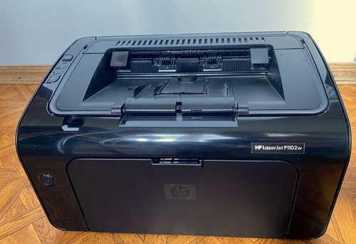 Принтер HP LaserJet Pro P1102w с картриджем CE285A