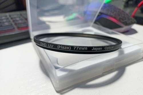 UV Фильтр 77 мм для объектива (защитный)