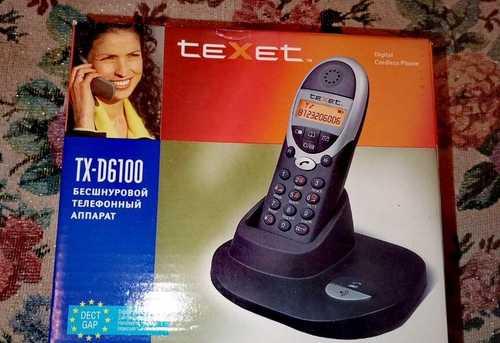 Радиотелефон teXet TX-D6100