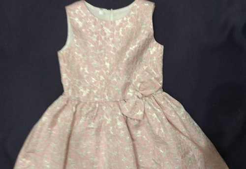 Платье нарядное, розовое size 11