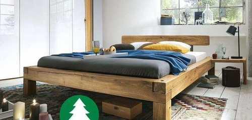 Натуральная кровать из массива Scandinavian