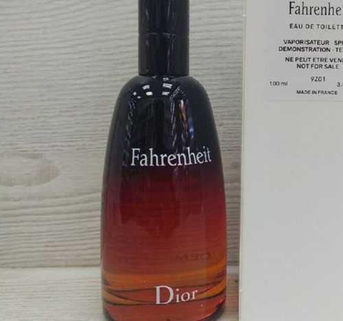 Духи мужские тестер Dior Fahrenheit 100ml