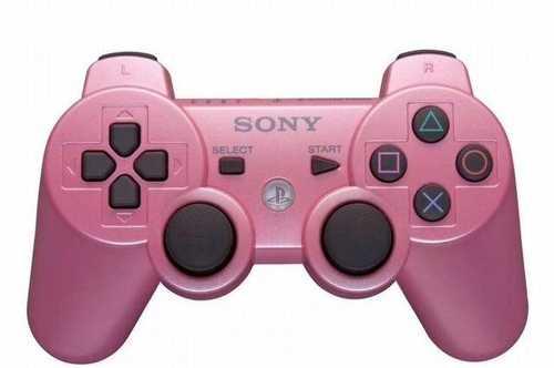 Геймпад DualShock 3 sixasix для PS3 (Розовый)