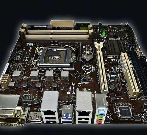 Asus CS-B, socket 1150, DDR3 4 слота, microATX