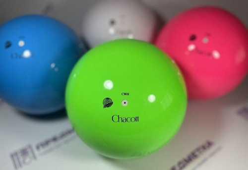 Мяч Chacott 18,5 см Зеленый 032 Новый