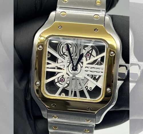 Часы Cartier Santos de Cartier Skeleton 40mm