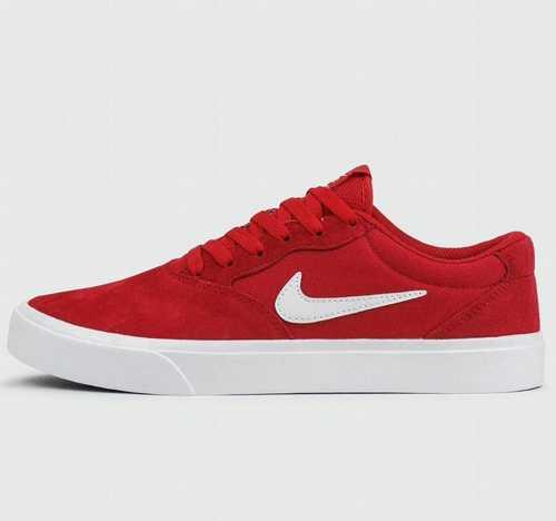 Nike SB Chron Suede Red White