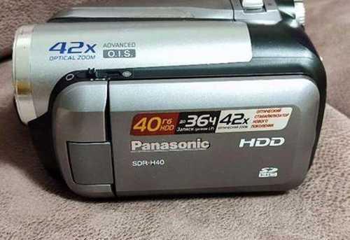 Видеокамера panasonic sdr-h40