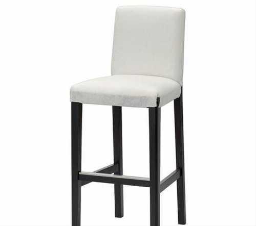 Бергмунд барный стул, черный IKEA