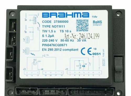 R Блок управления горением Brahma ndtm11 37580000