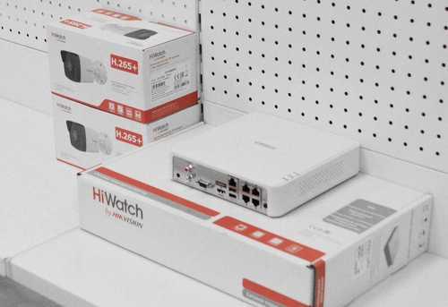 Видеонаблюдение HiWatch 2MP + регистратор