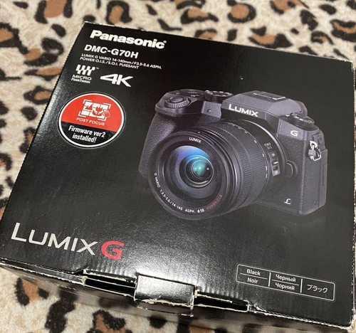 Фотоаппарат panasonic lumix g7 как новый