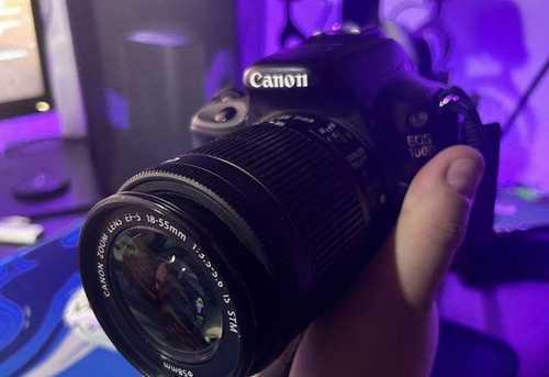 Зеркальный фотоаппарат Canon 100D