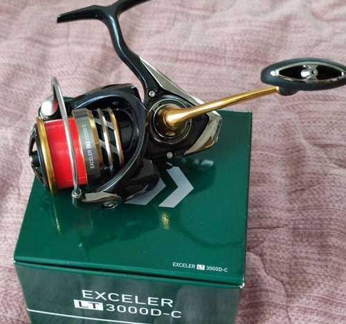 Катушка daiwa exceler c3000d