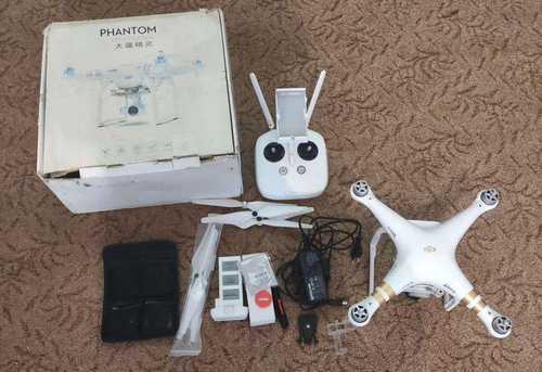 Квадрокоптер dji phantom 3 pro