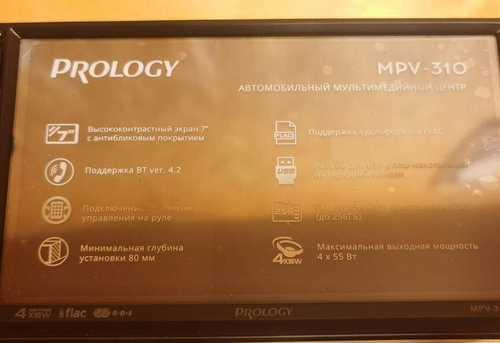 Автомобильная мультимедиа центр Prology mpv-310