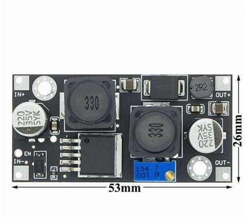 Повышающий-понижающий модуль на XL6019