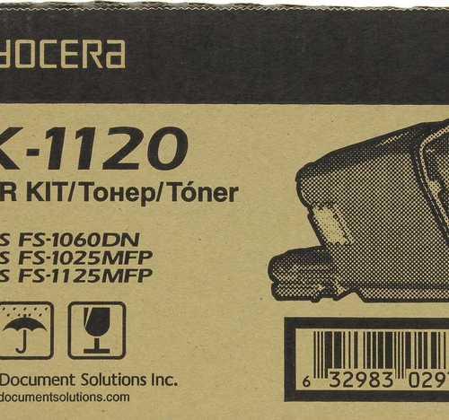 Kyocera TK-1120 картридж черный (дефект коробки)