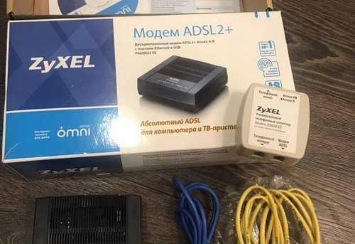 Модем adsl2+ (роутер) zyxel P660RU2 EE