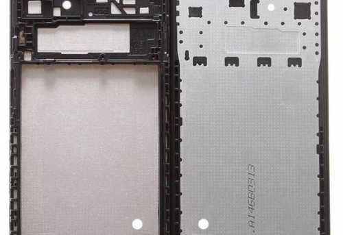 Рамка дисплея для Samsung A14 4G (A145F) Черная