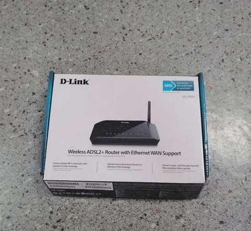 Беспроводной маршрутизатор D-Link DSL-2640U/RA/U2A